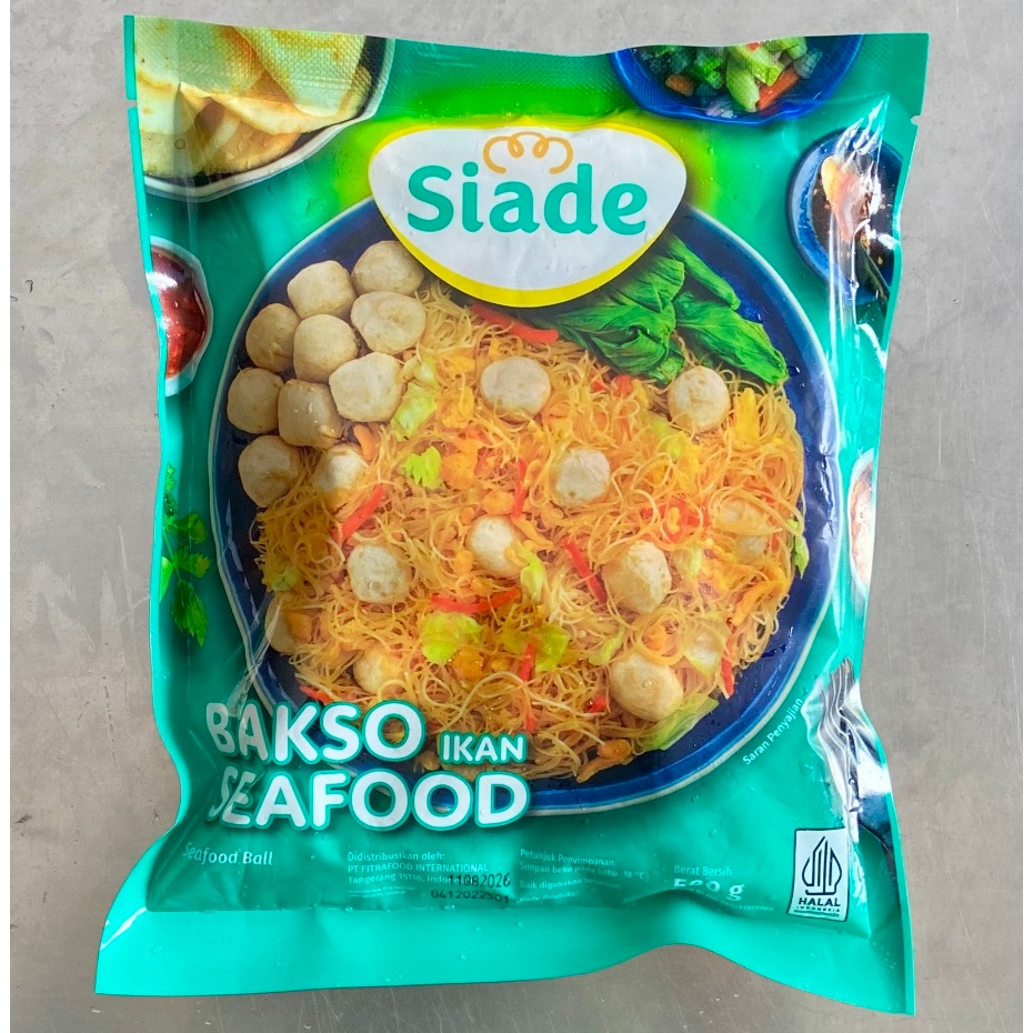 Jual Siade Bakso Ikan Seafood 500gr / Olahan Ikan Stick Seafood / Stik ...