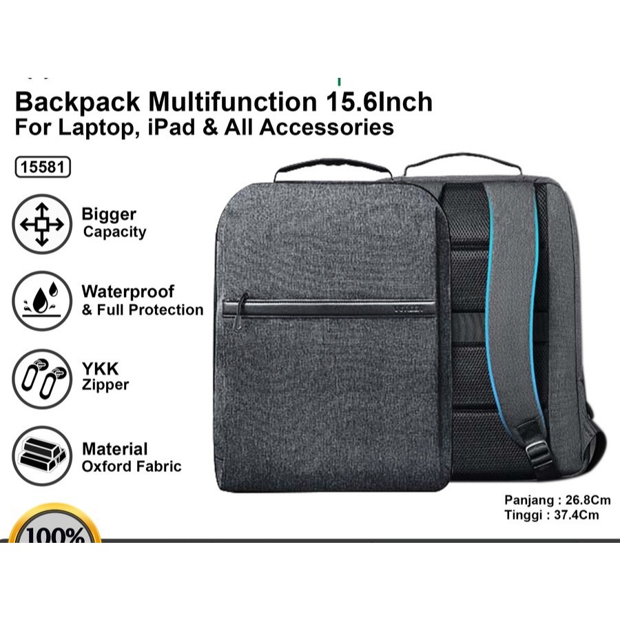 Jual UGREEN Tas Ransel Backpack Tas Laptop Waterproof 15.6 inch 90798 ...