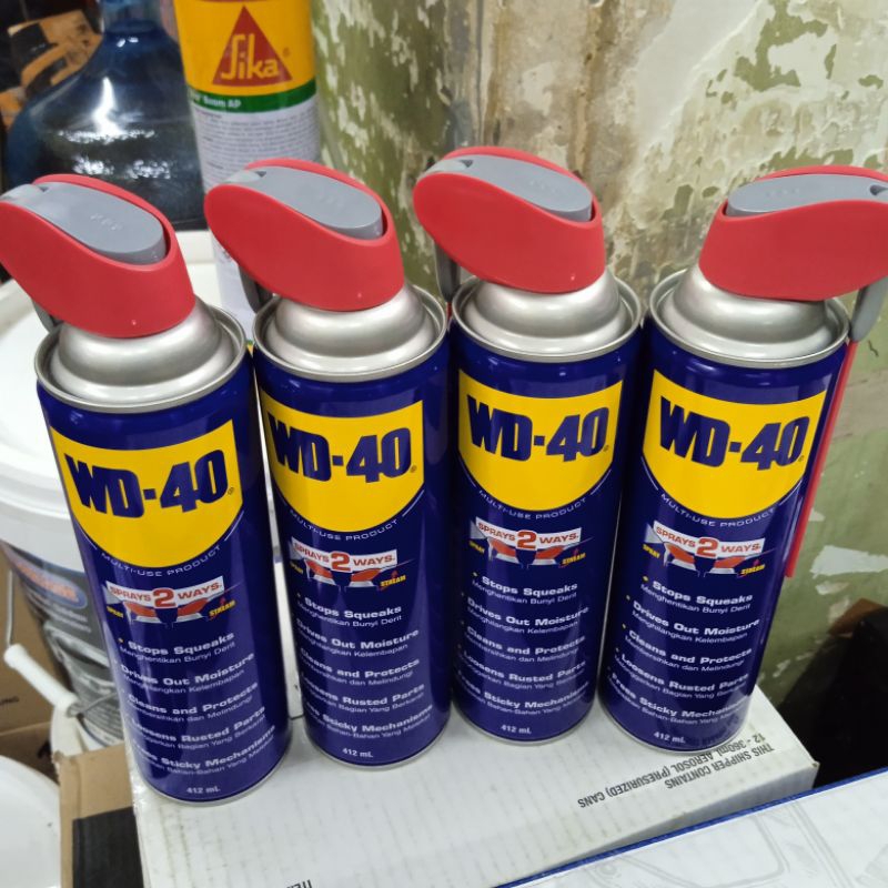 Jual WD 40 kemasan jumbo isi 412 ml | Shopee Indonesia