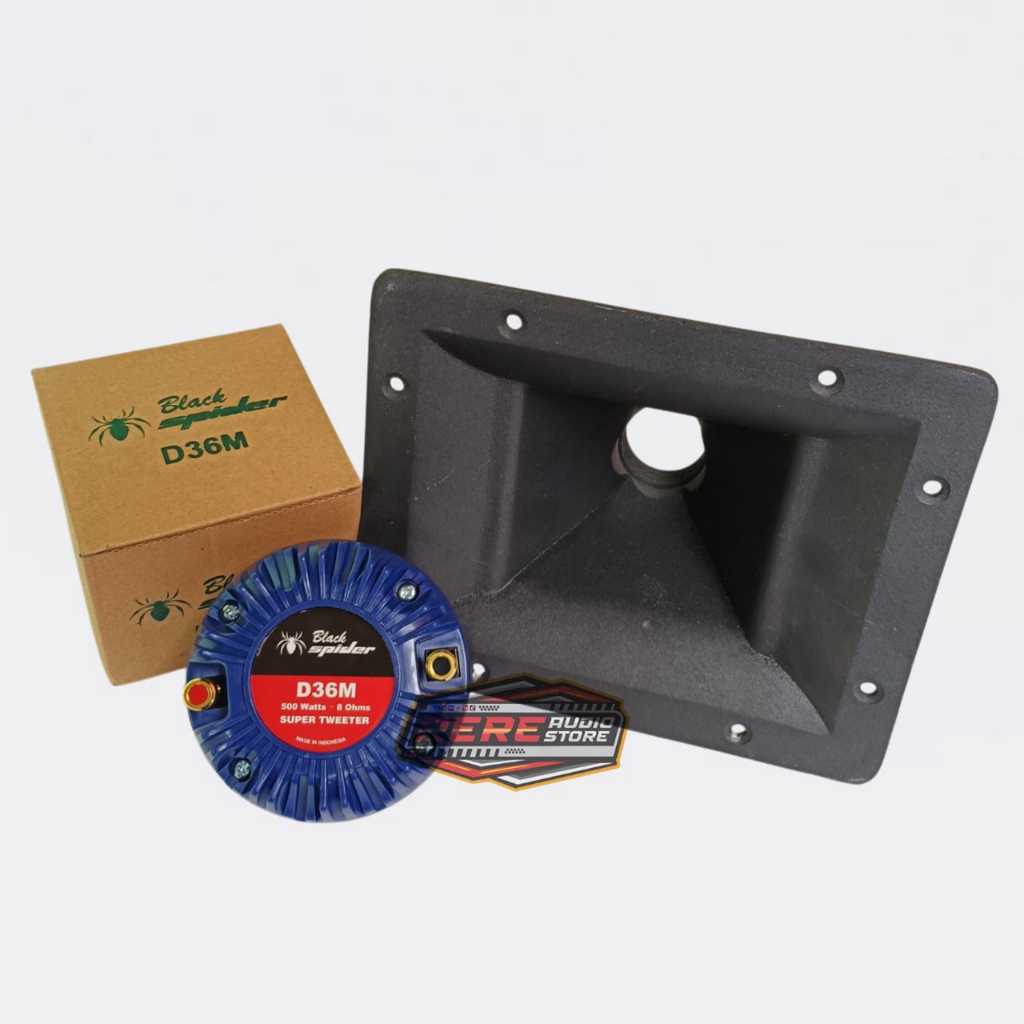 Jual Paket Horn 15x19 Diral + Driver Tweeter BLACKSPIDER D 35 M D 36 M ...
