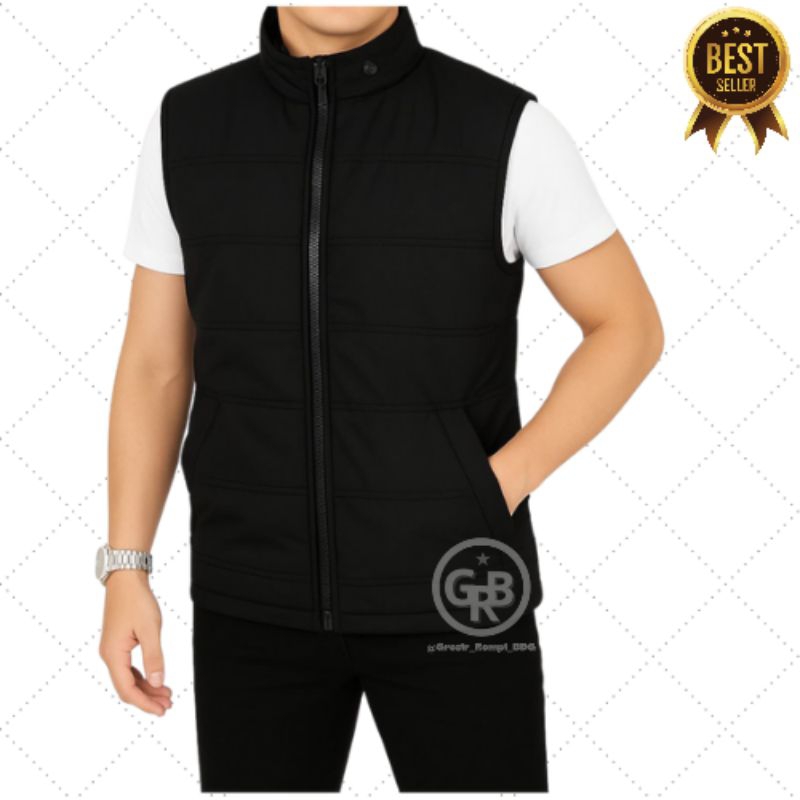 Jual Rompi parasut pria / Rompi body vest Polos / Rompi parasut pria ...