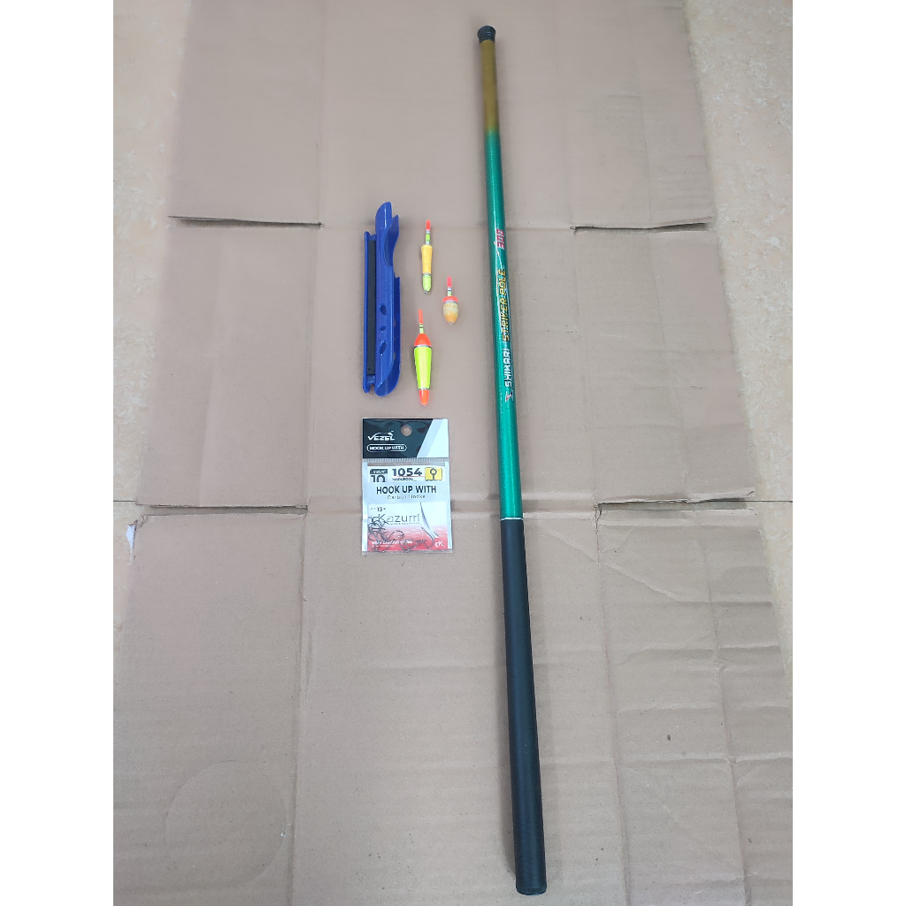 Jual Joran tegek pancing murah 270/240/210/180cm Siap Pakai | Shopee ...