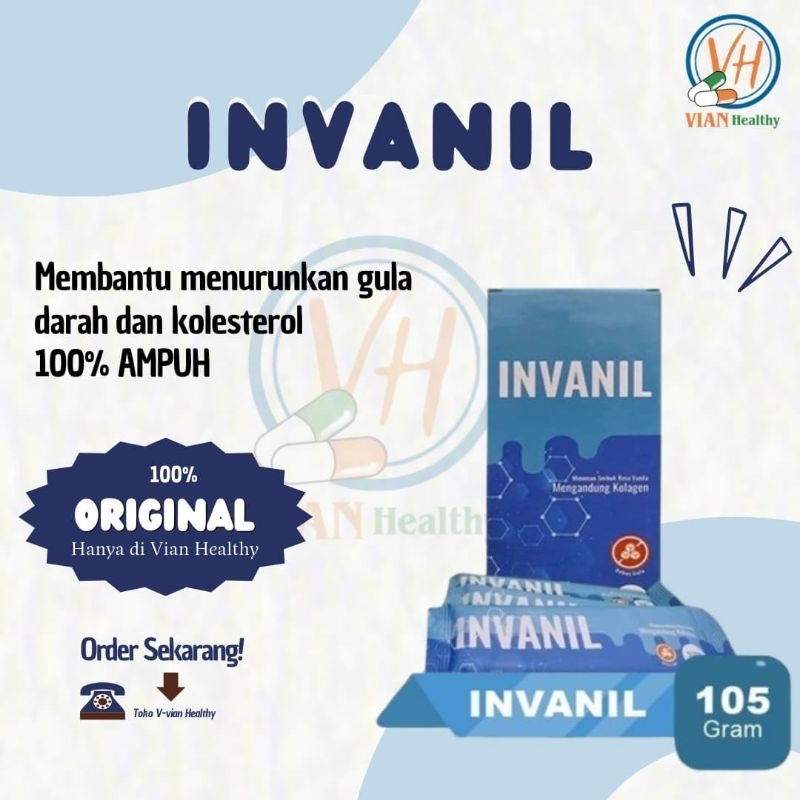 Jual Invanil Asli Minuman Collagen Atasi Semua Masalah Tubuh Herbal 100 ...