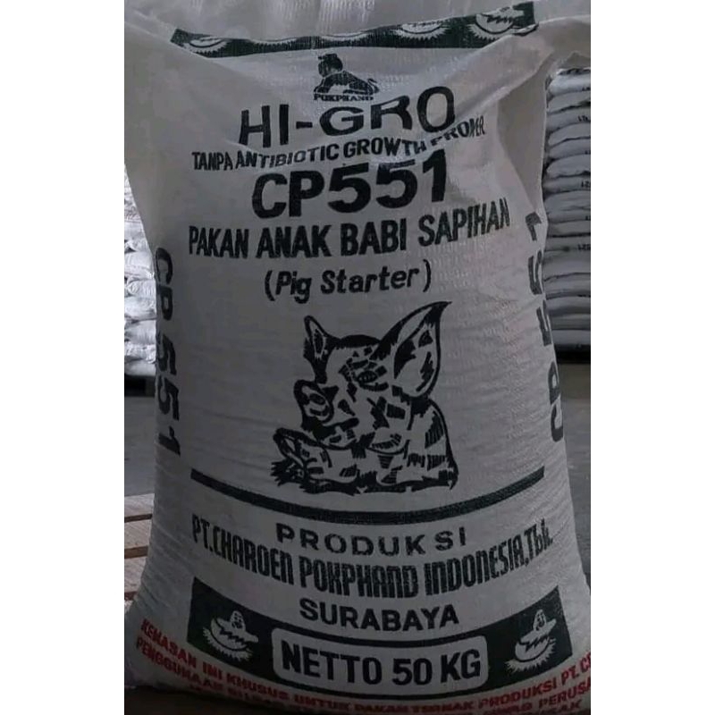 Jual Pur babi penggemukan hewan ternak Cp551 pig starter sekilo ...