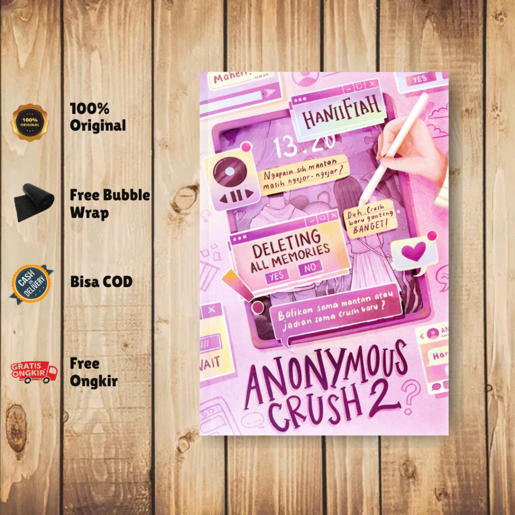 Jual AK - Novel Anonymous Crush 2 By Haniifiah | Shopee Indonesia