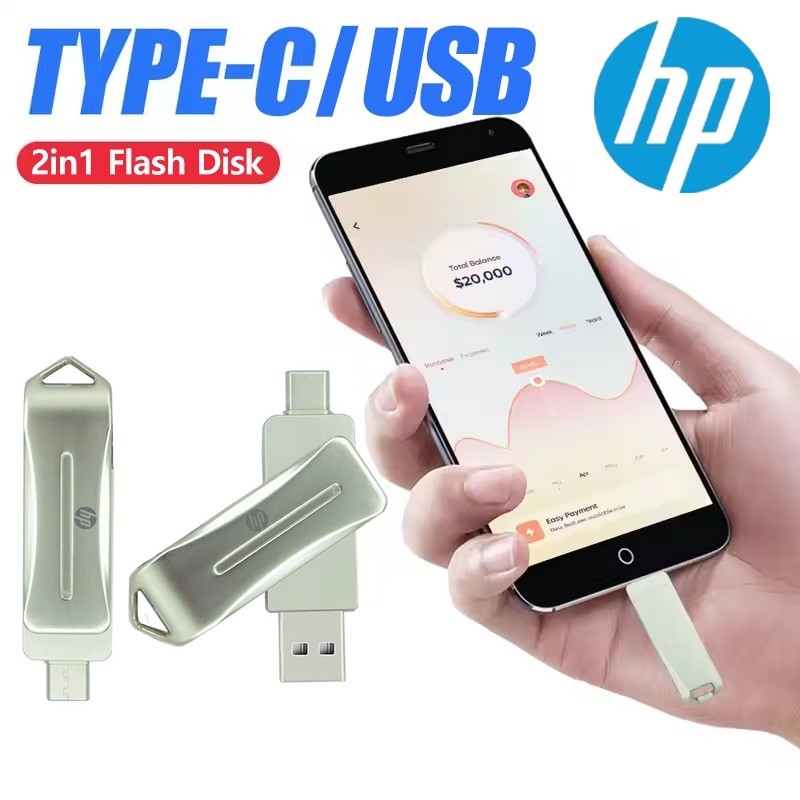 Jual HP U502 U601 Flashdisk TYPE-C Kecepatan Tinggi: 32GB-1TB, Flash ...