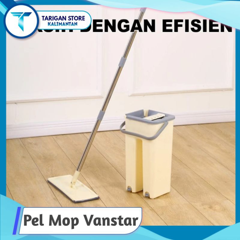 Jual ULTRAMOP BY VANSTAR Alat Pel Praktis Ultra Mop Briny Brown Flat ...