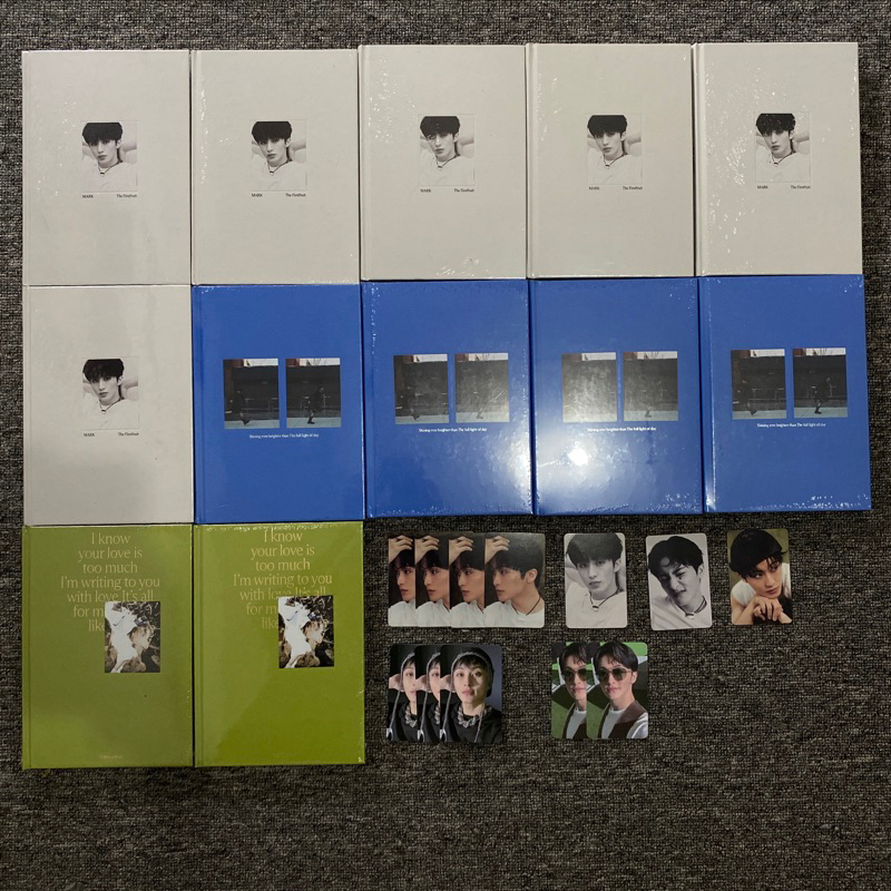 Jual [ READY STOCK ] Album Mark The FirstFruit Photobook Ver PB ver Everline Hottracks | Shopee ...