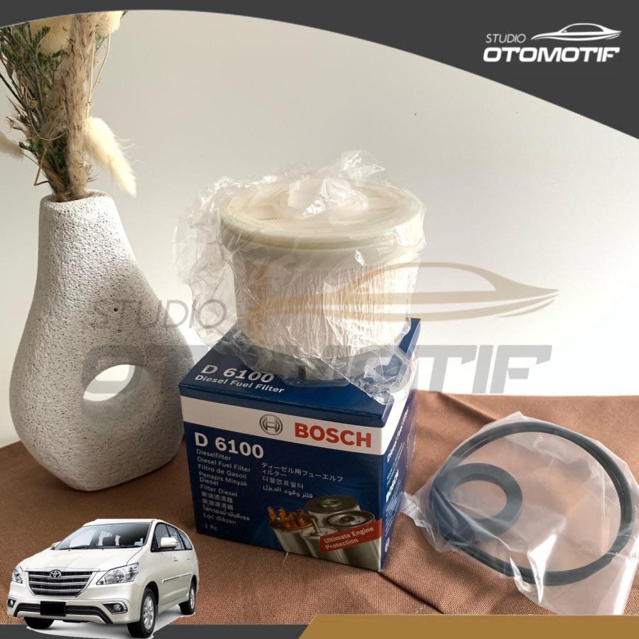 Jual Filter Solar INNOVA GRAND Gen1 2KD AN40 2004-2015 BOSCH D6100 ...