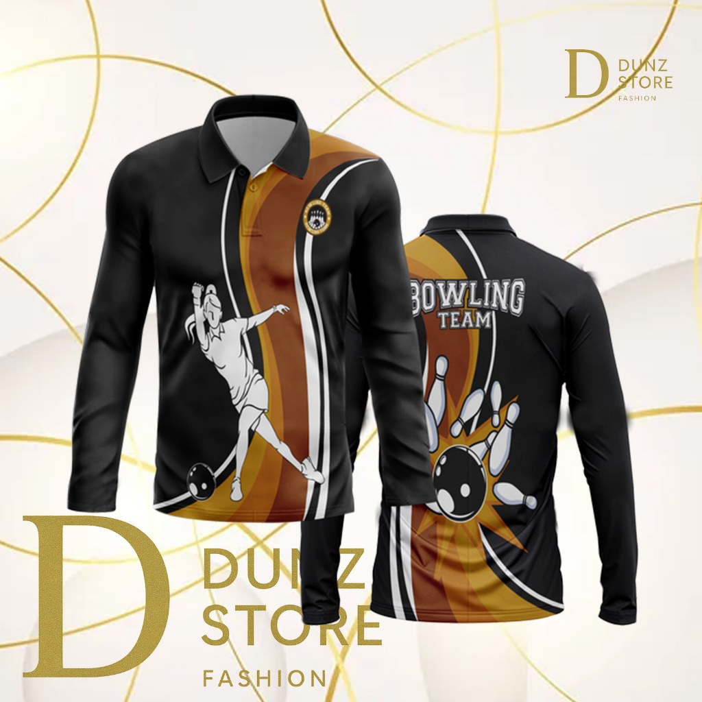 Jual Kaos Baju Jersey/Model 'BOWLING' 4/Fullprint Kaos Polo dewasa&Anak ...