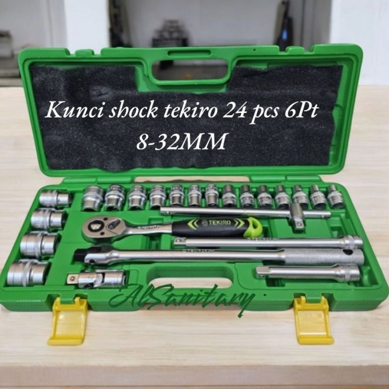 Jual Kunci sok tekiro 24 pcs 8 32mm kunci set tekiro kunci shock tekiro 24 pcs box plastik kunci ...