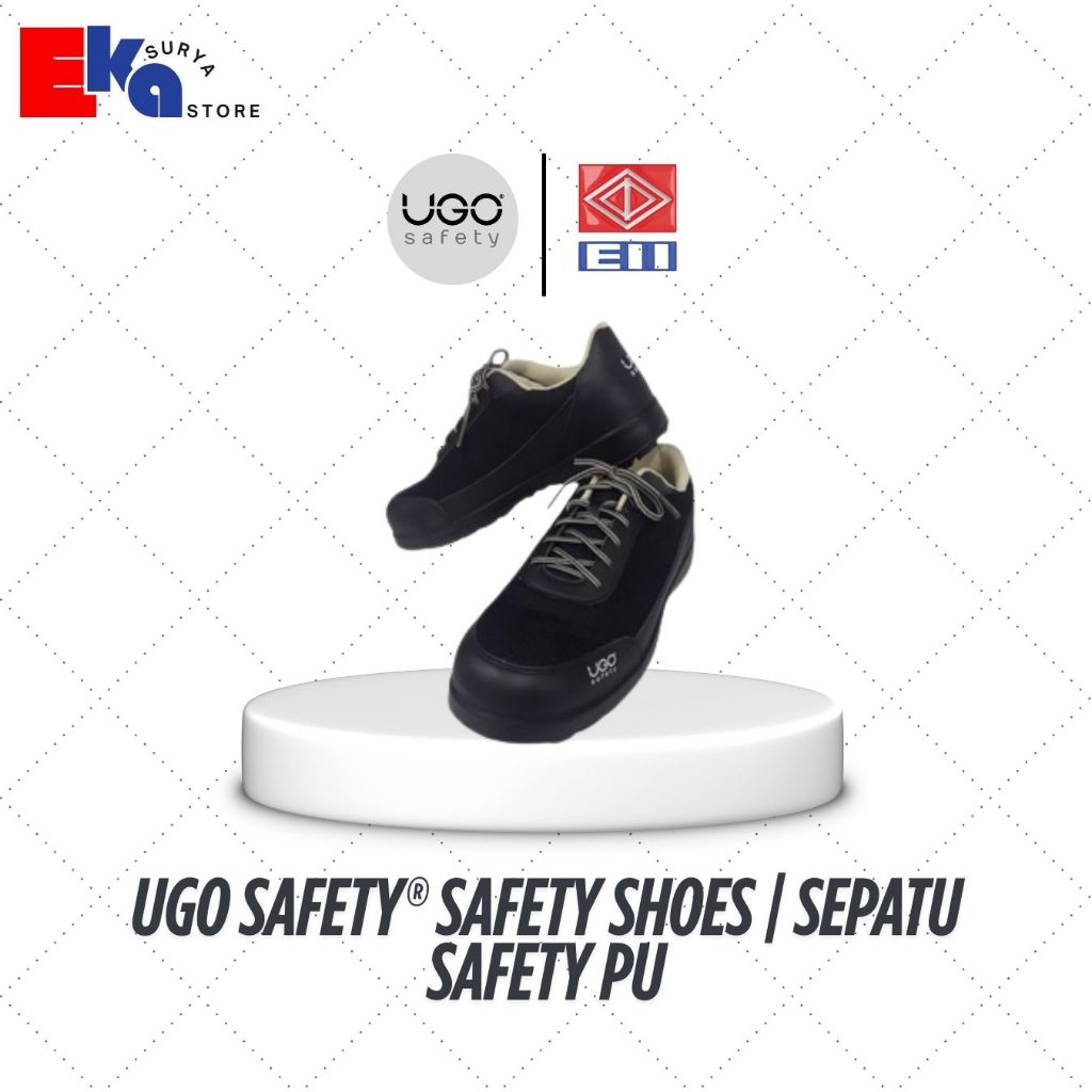 Jual UGO SAFETY® Safety Shoes | Sepatu Safety PU | EII Store | Shopee ...