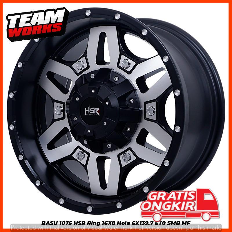 Jual VELG OFROAD RING 16 LEBAR TYPE HSR BASU LUBAT6X139,7 E0 LEBAR 7 ...