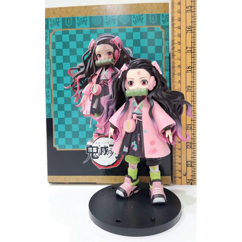 Jual action figure demon slayer nezuko kamado chibi box | Shopee Indonesia