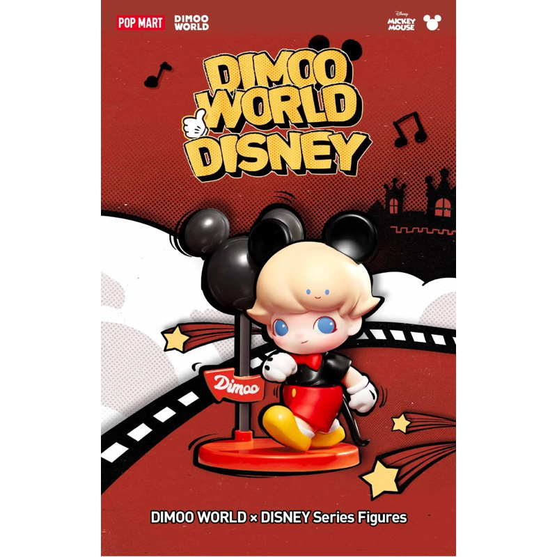 Jual Pop Mart Dimoo World x Disney Series Figure Mickey Mouse Minnie ...