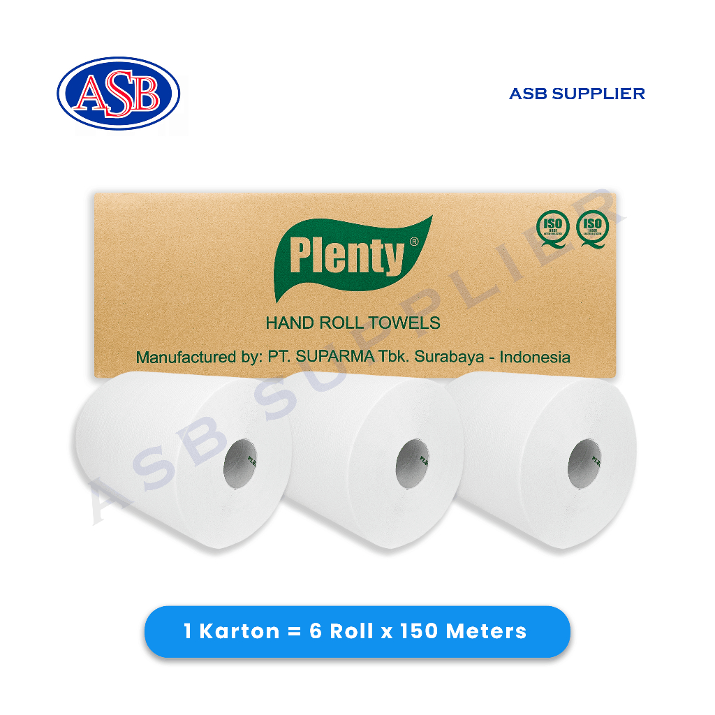 Jual [GROSIR] Tissue / Tisu PLENTY Hand Roll Towel HRT (150 Meter ...