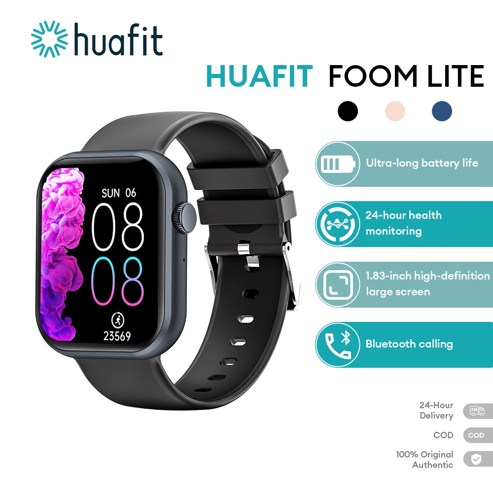 Jual huafit Aolon Smartwatch Foom Lite Long Battery Life IP67 ...