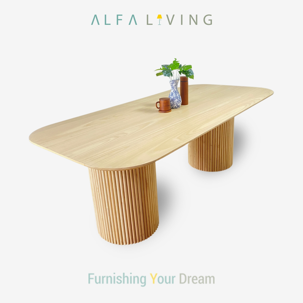 Jual ALFA LIVING Otsuka - Meja Makan/Dining Table, Meja Besar, Meja ...