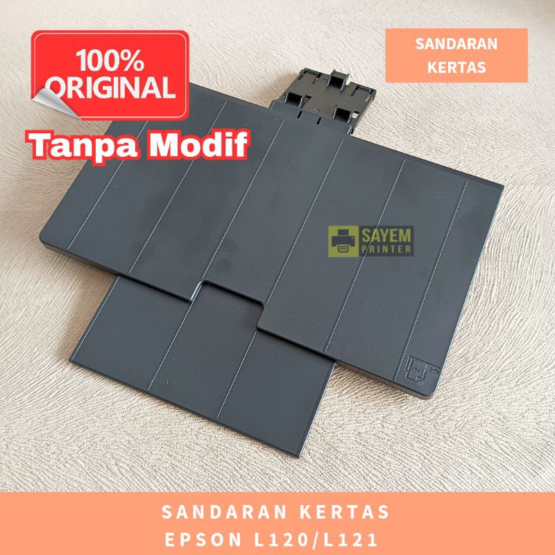 Jual Dudukan Sandaran Kertas Atas Paper Tray Epson L120 L121 Original ...
