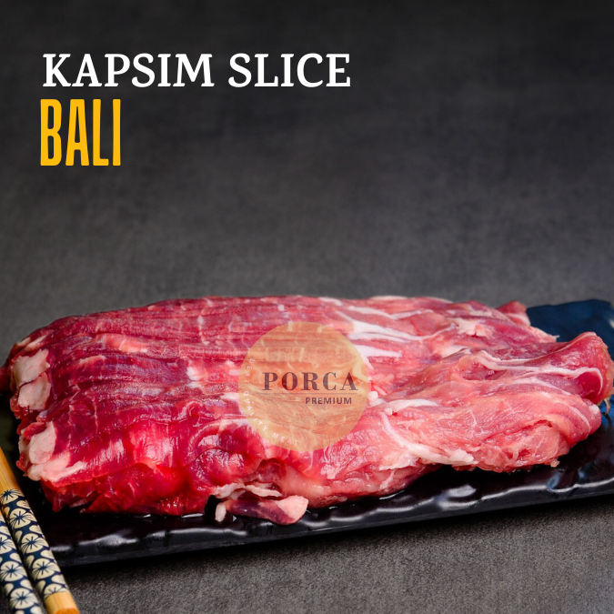 Jual Daging Babi Bali Kapsim Slice Pork Slice | Shopee Indonesia