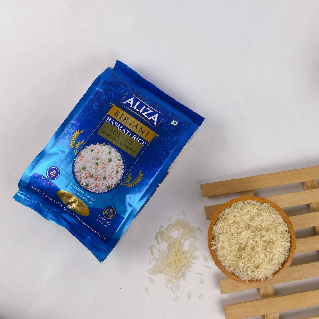 Jual Aliza Biryani Basmati Rice 1KG - Rich Aroma |Beras Aliza Biryani ...