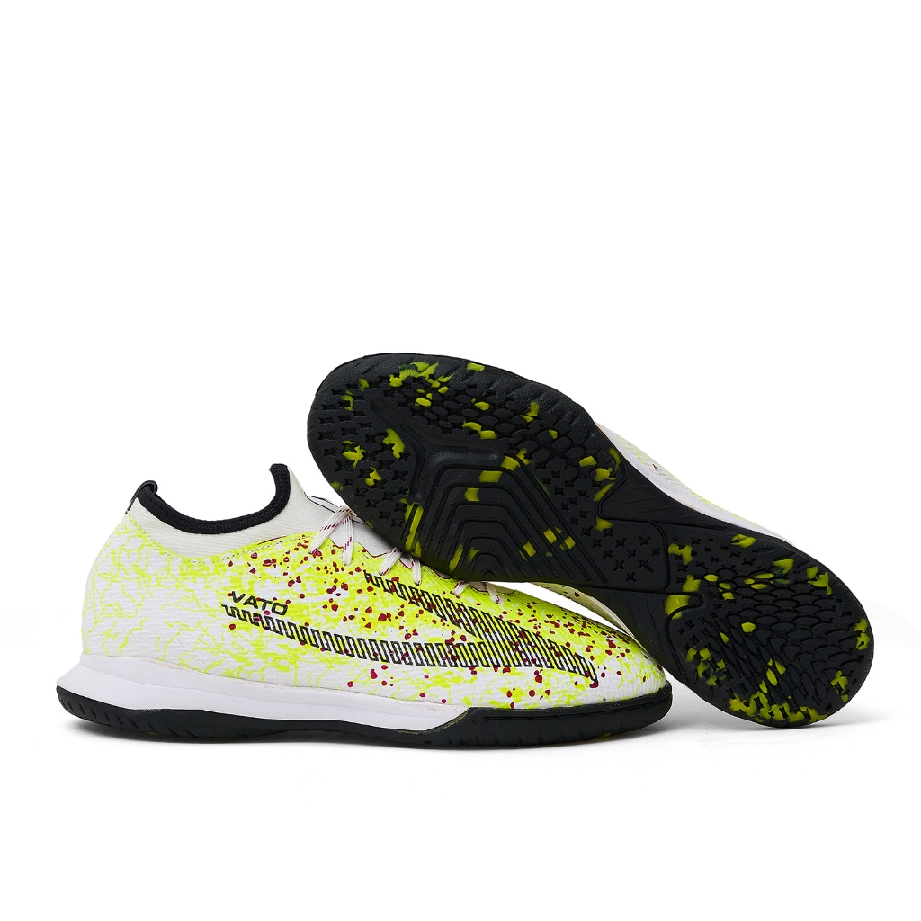 Jual Zevma Sepatu Futsal Vato Elite - 1 White Yellow IC | Shopee Indonesia