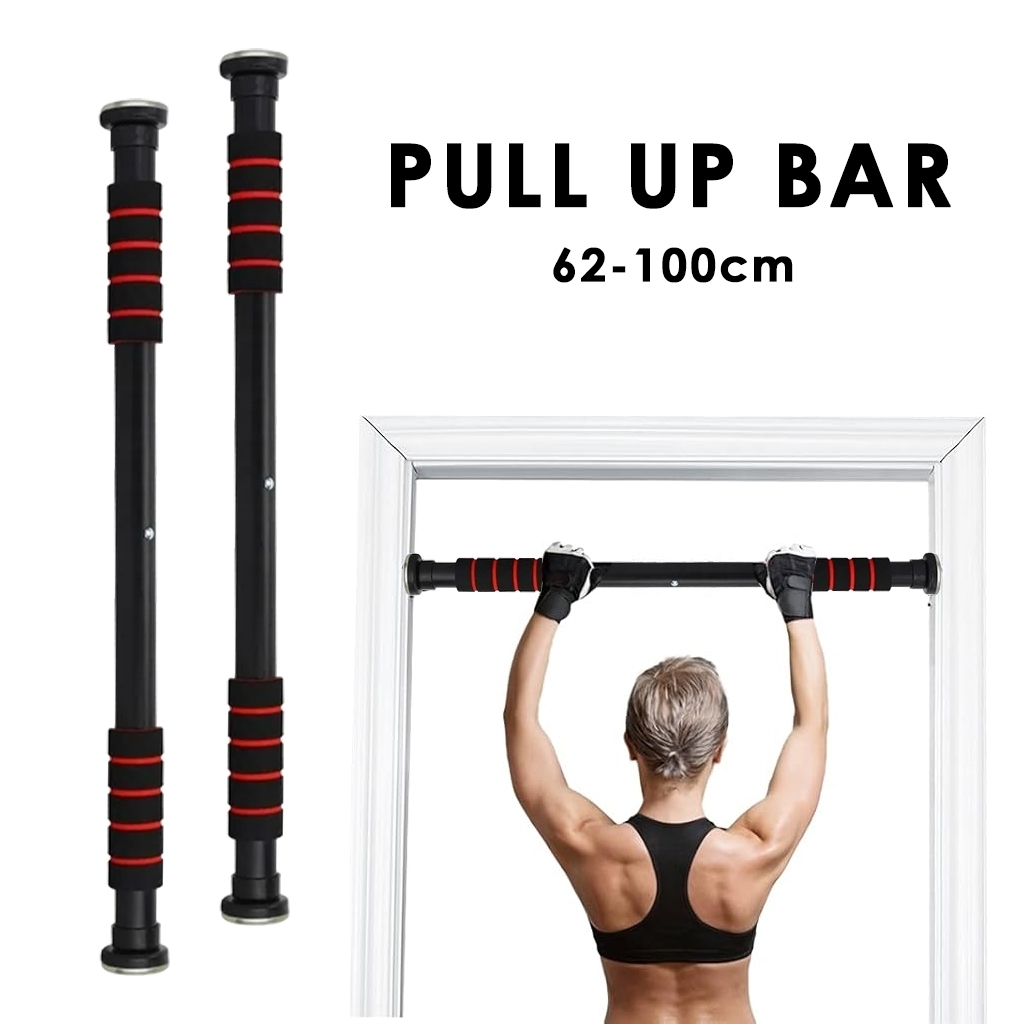 Jual Alat Olahraga di Rumah Pull Up Bar Door Alat Gym Chinning Bar ...