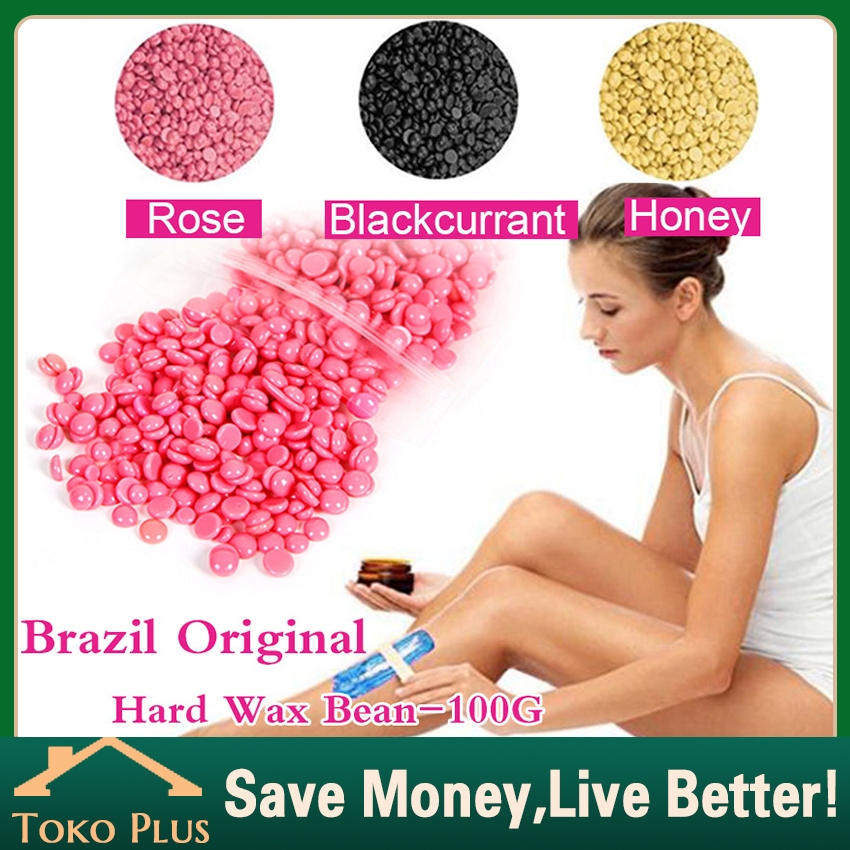 Jual 100 gr Hard Wax Beans / Depilatory Wax Beans / Pencabut Bulu ...