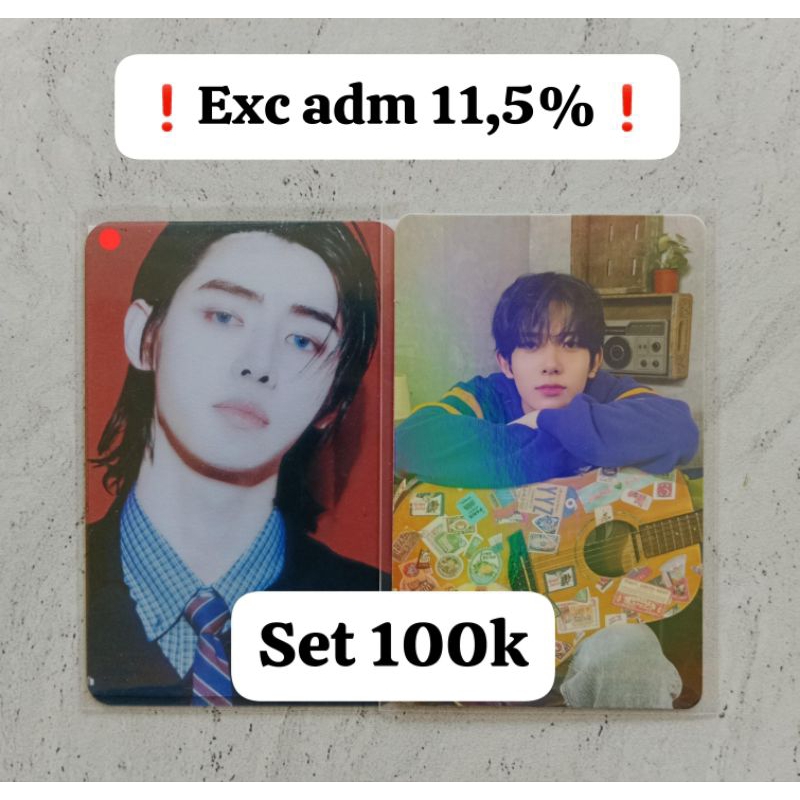 Jual [READY STOCK] OFFICIAL PHOTOCARD ENHYPEN SUNGHOON HEESEUNG ROMANCE UNTOLD DIMENSION DILEMMA ...