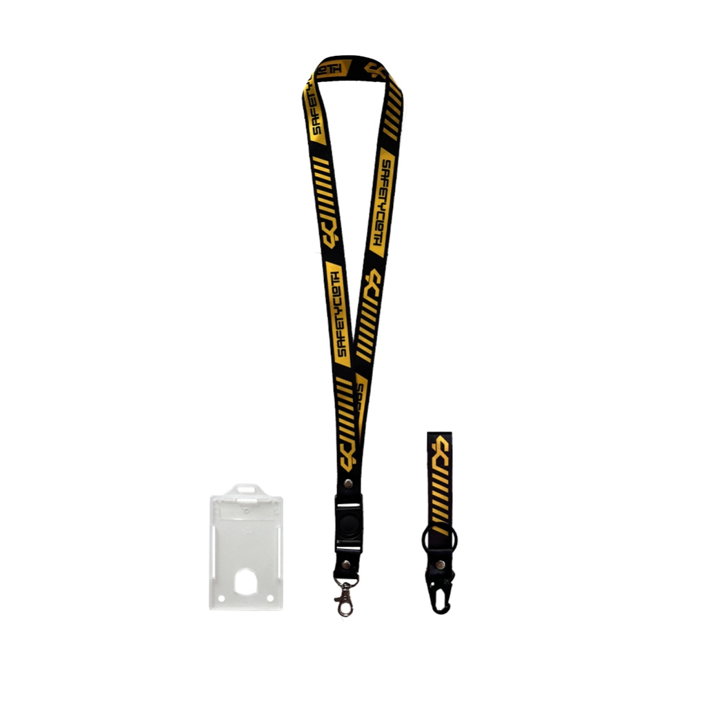 Jual Lanyard dan Keychain SCO25 Hitam Kuning - Safety Clothing | Shopee ...