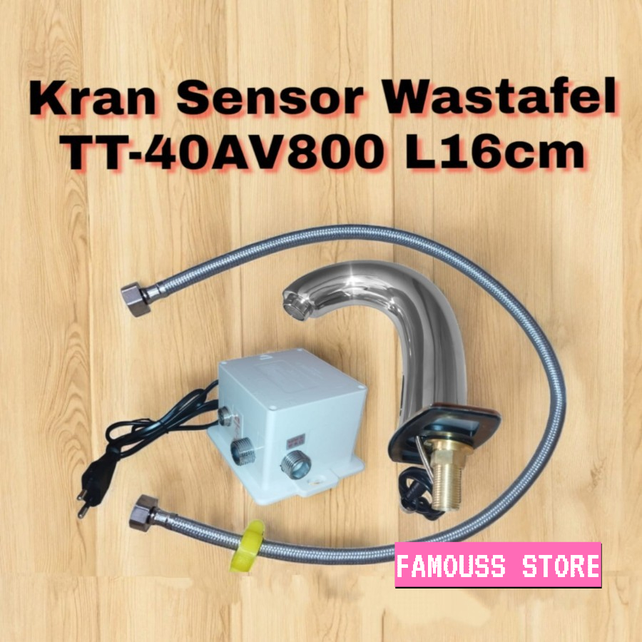 Jual Kran Wastafel Sensor Otomatis automatic 16 CM -Kran sensor ...