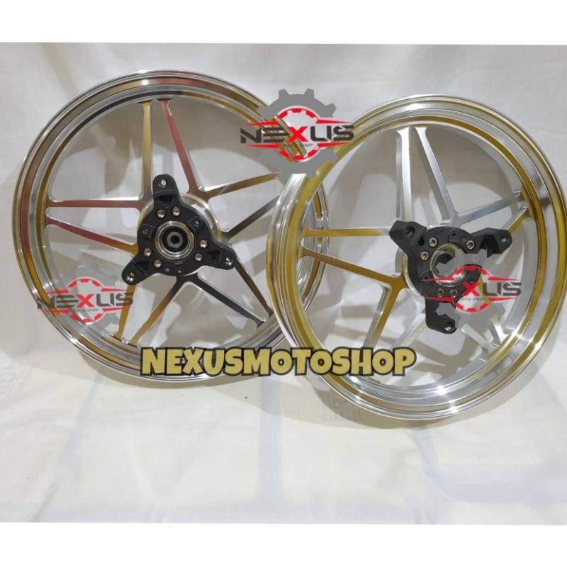 Jual Velg Vnd V Speed V1/ V2 Aerox Alpha 185x14 & 215x14 all Aerox alpha Velg Racing Vnd Vspeed ...