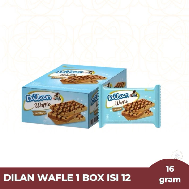 Jual Dilan Chocolate Waffle 1 Box 12 Pcs 16Gr | Shopee Indonesia