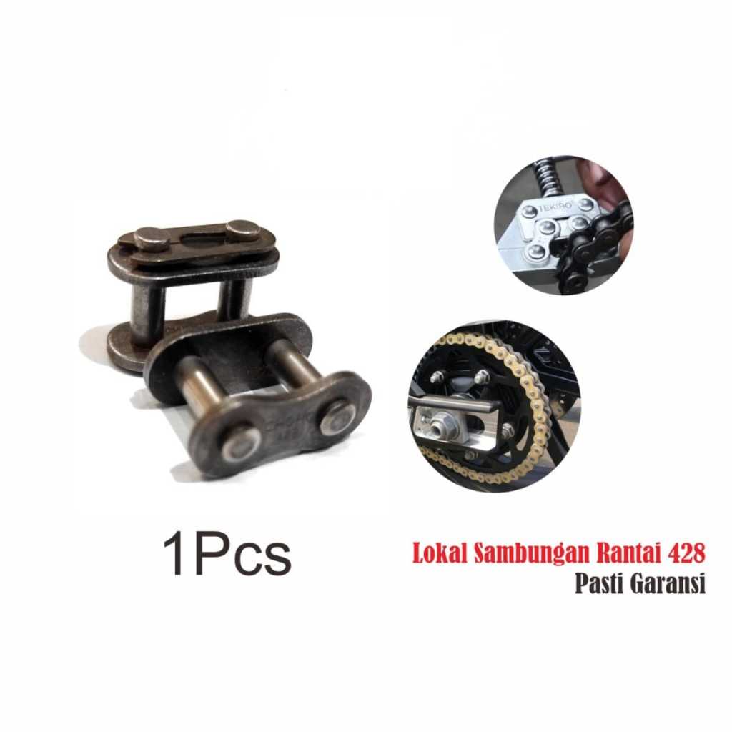 Jual Sambungan Rantai 428 / Sambungan Rantai Motor / Rantai Motor ...