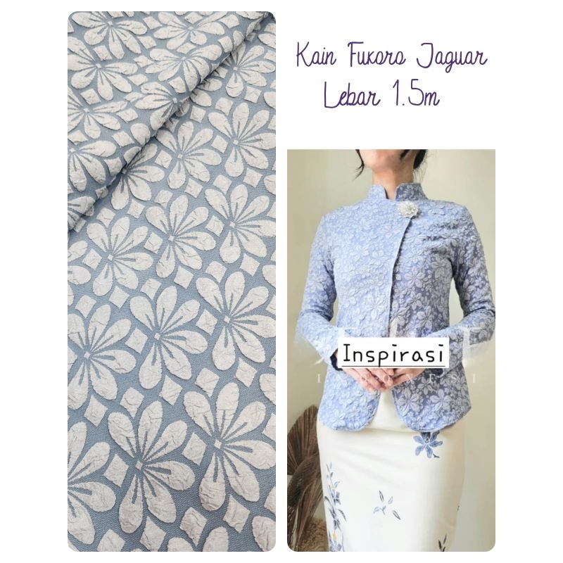Jual kain fukuro / embos / jaguar emboss / kebaya viral | Shopee Indonesia