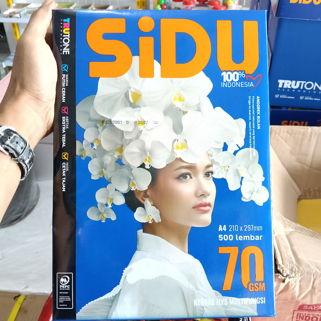 Jual 1 RIM - SIDU KERTAS HVS A4 70 GSM ISI 500 LEMBAR | Shopee Indonesia
