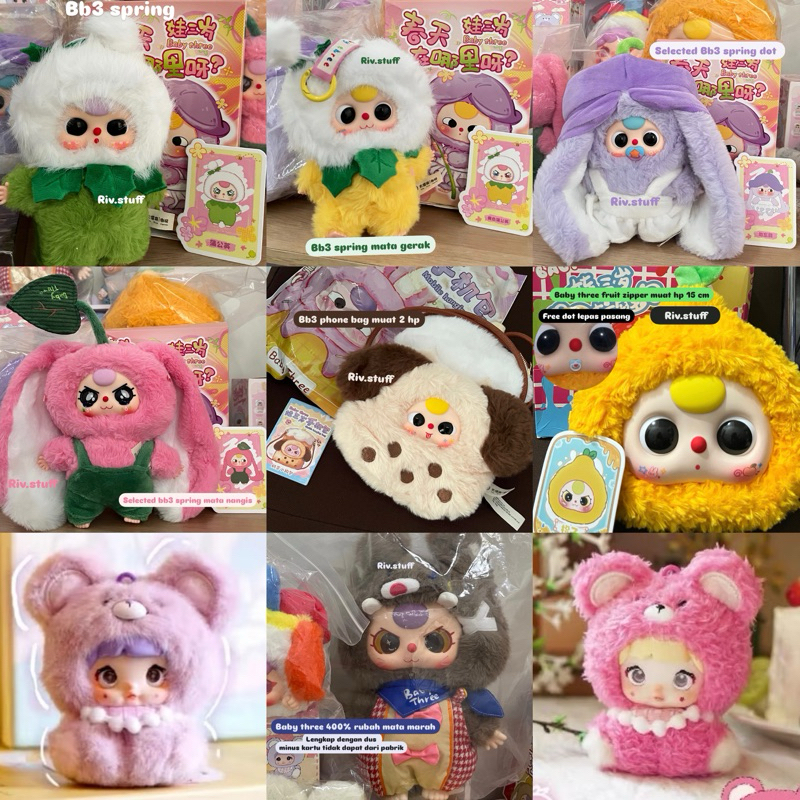 Jual [READY FREE PARFUM] BB3 Pouch Good Luck Bag BB3 Vanity mirror ...