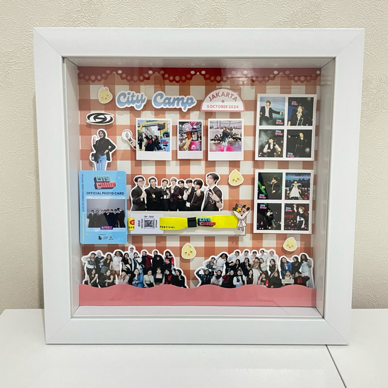 Jual Bingkai Pop Up 3D | Scrapbook | Pop Up Frame | Kenangan | Konser ...