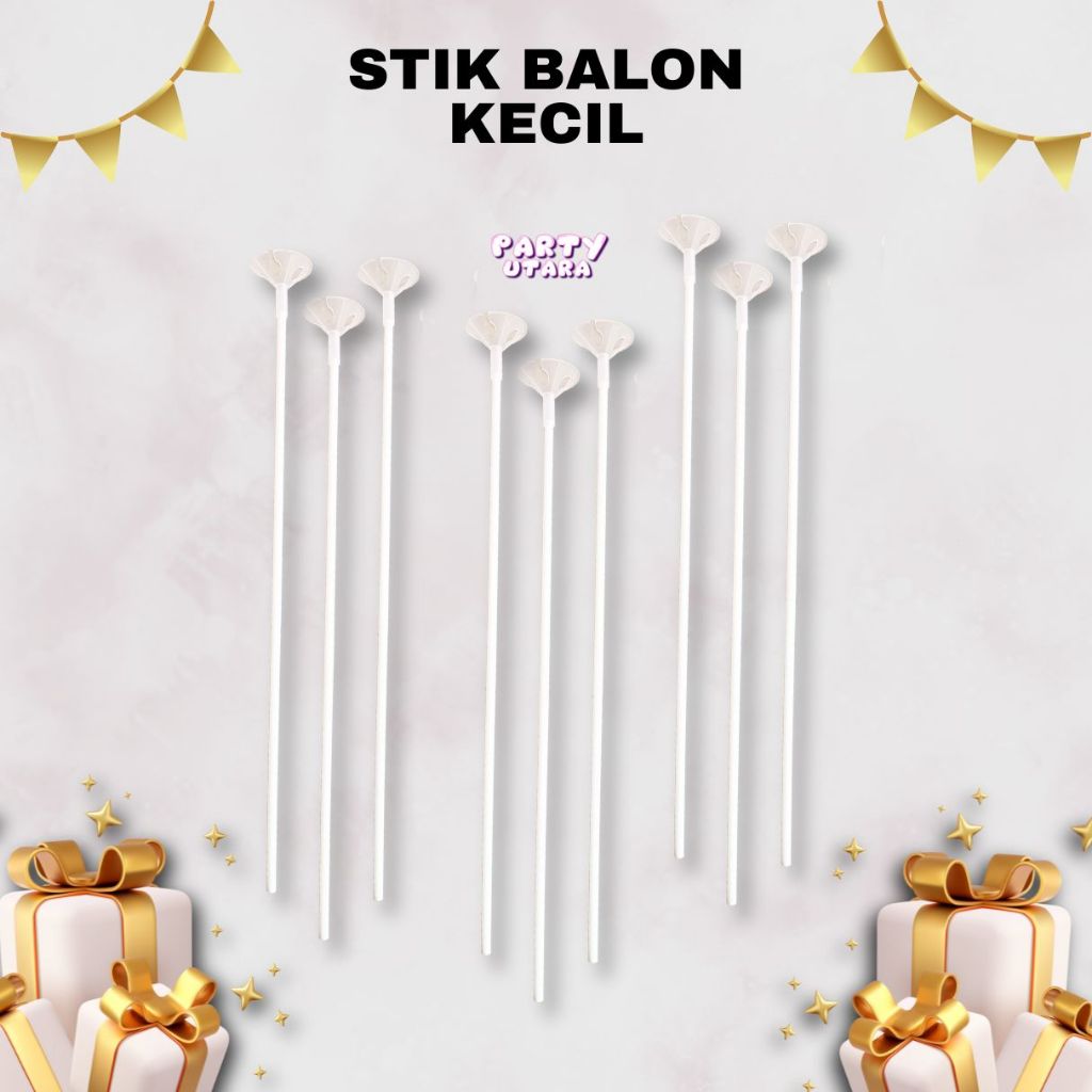 Jual STIK BALON KECIL/COP BALON/BALON STICK | Shopee Indonesia