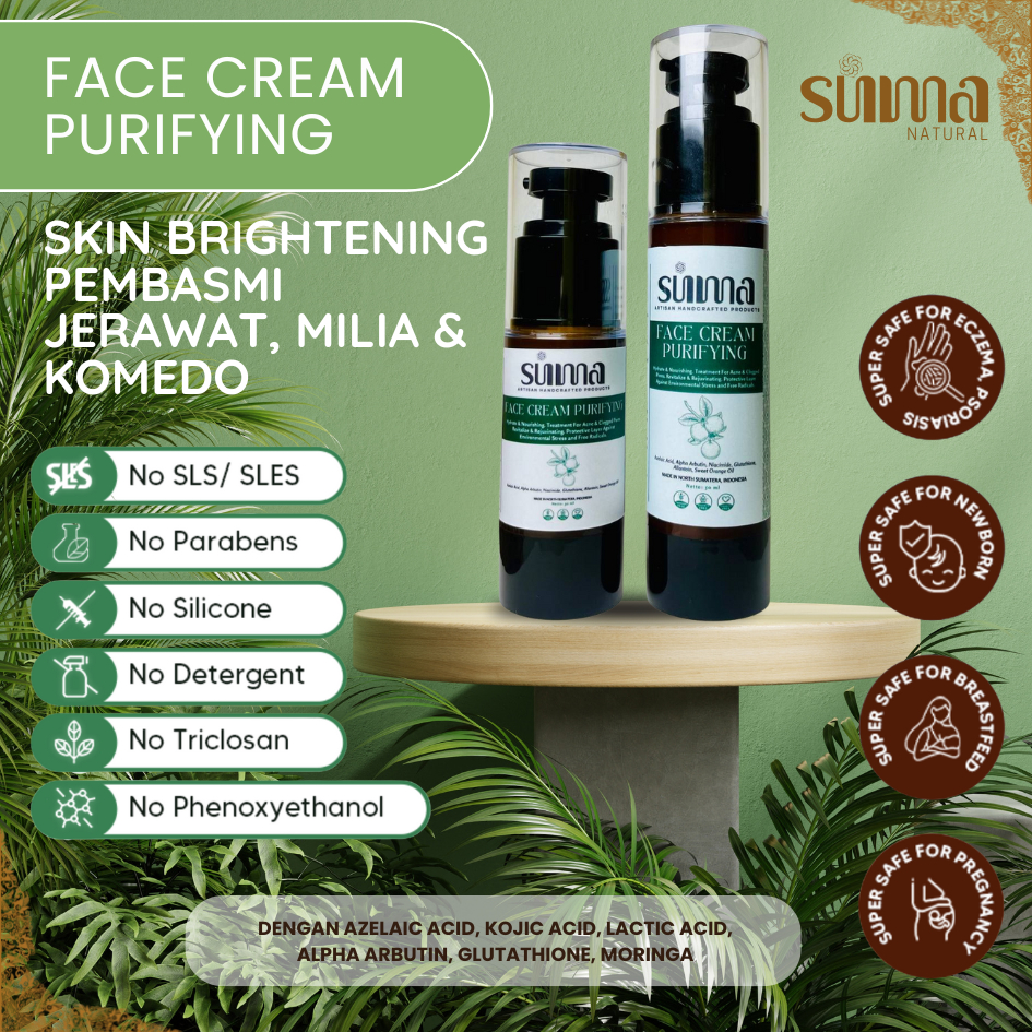 Jual Suma Natural Face Cream Purifying | Shopee Indonesia