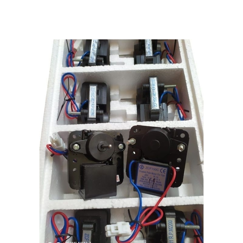 Jual Fan Kulkas Showcase Polytron Original ZCF 150C Motor Fan / Dinamo ...