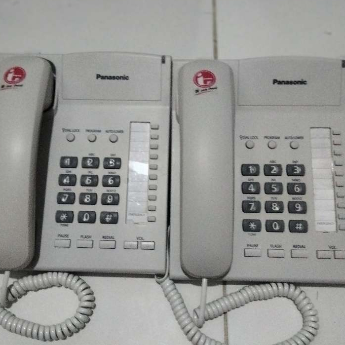 Jual TELEPON RUMAH & KANTOR INDIHOME PANASONIC KX-TS820 - SECOND | Shopee Indonesia