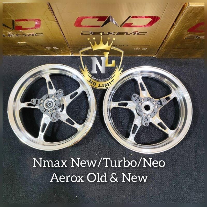 Jual Delkevic velg racing k speed nmax new turbo Neo s/ring 13 uk ...