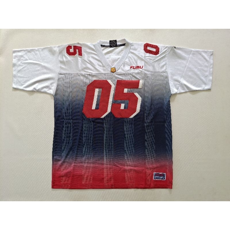 Jual JERSEY VINTAGE FUBU SPORT CLASSIC EDITION 05 LEAGUE WHIT RED ...