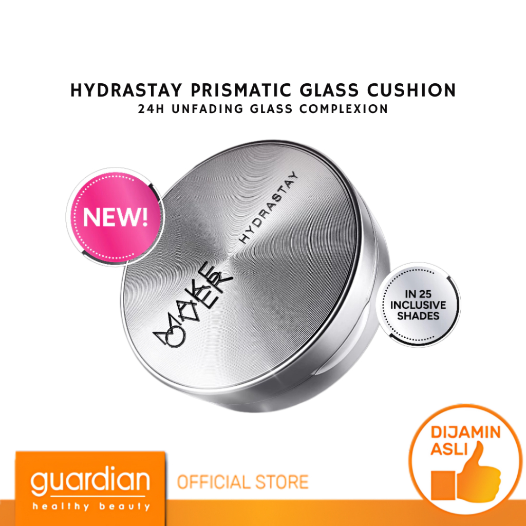 Jual MAKE OVER Hydrastay Prismatic Glass Cushion - Glow Cushion Plumpy ...