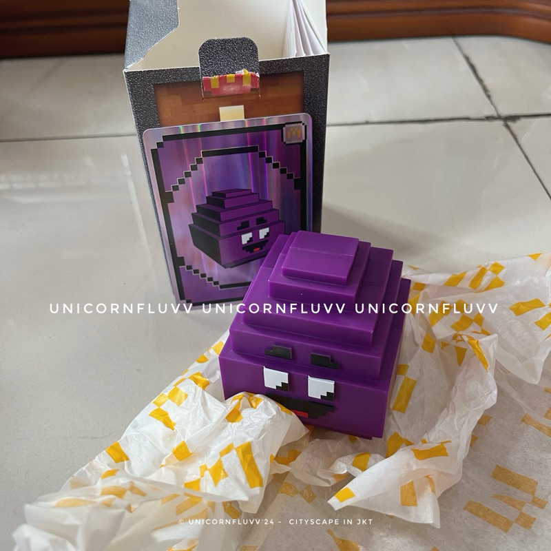 Jual Happy Meal Minecraft mcdonalds meal toy collectibles limited ...