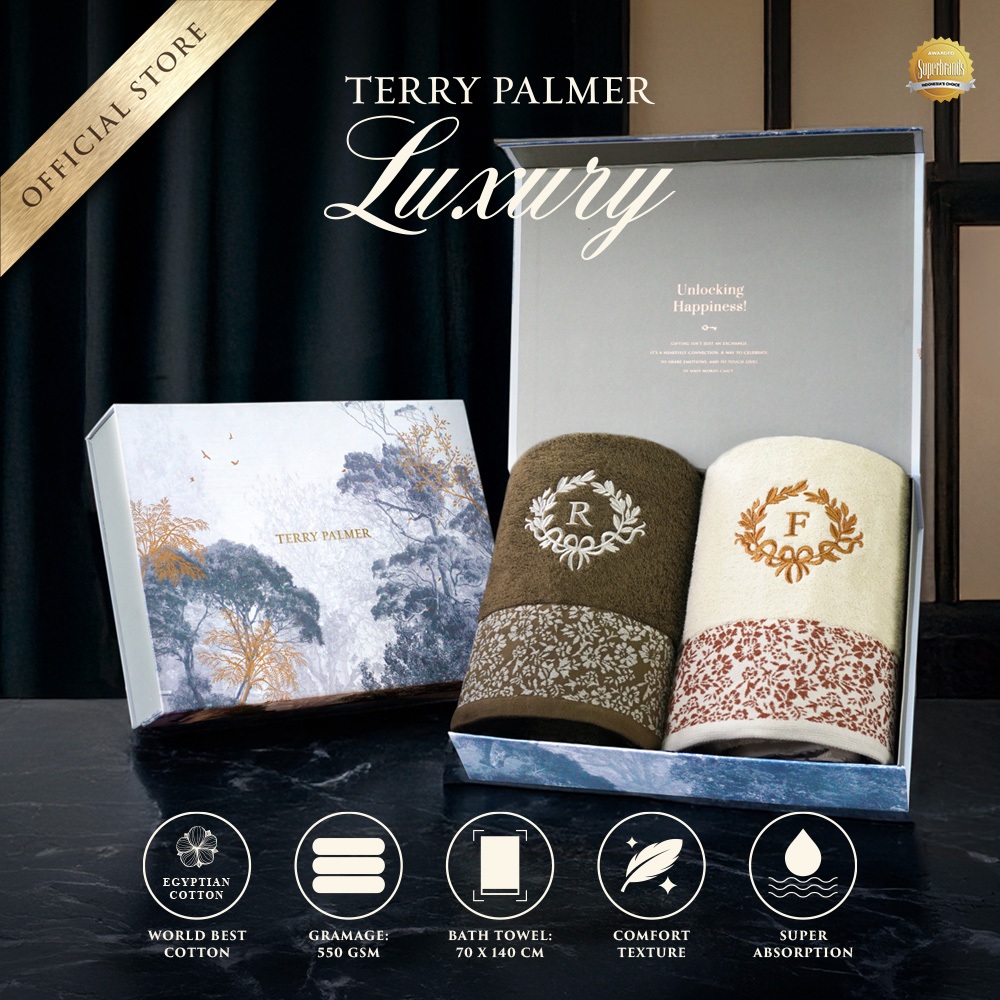 Jual Terry Palmer Luxury - Vaner (Handuk Couple Set) / Handuk Seserahan ...