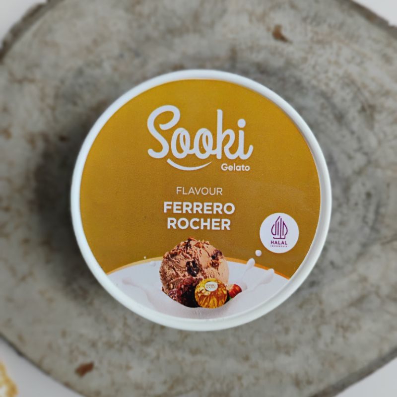 Jual Ice Cream Gelato Rasa Ferrero Rocher | Shopee Indonesia