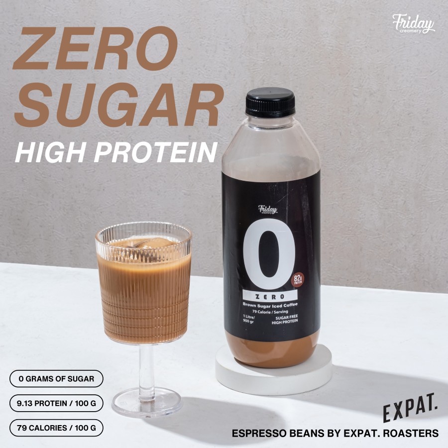Jual Friday ZERO SUGAR HIGH PROTEIN DRINK - 1 liter | Shopee Indonesia