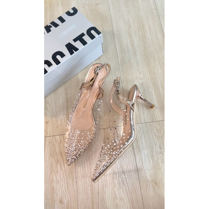 Jual Stacato Heels Pearl | Shopee Indonesia